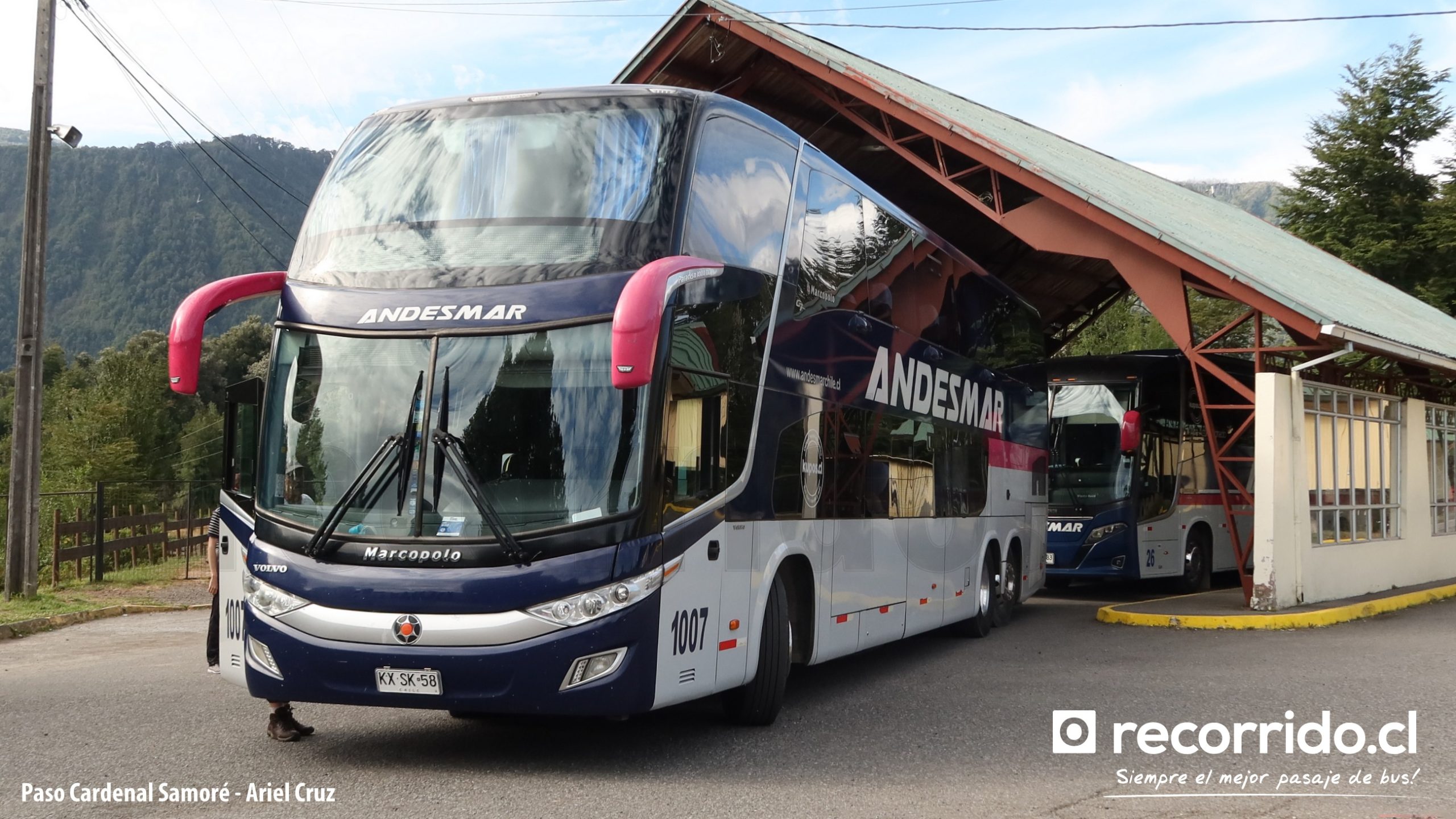 Los buses de Chile a Bariloche de Andesmar Chile - Recorrido.cl - Blog