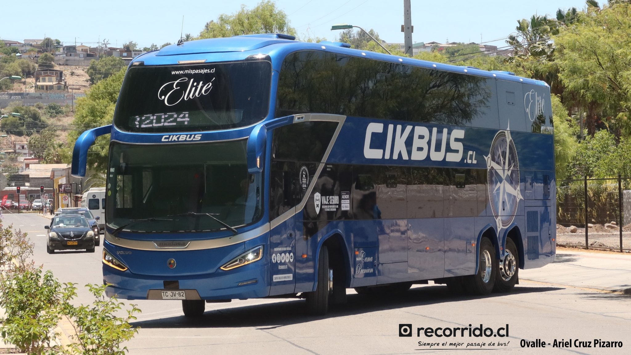 Los nuevos buses Modasa Zeus 5 de Cikbus Elite - Recorrido.cl - Blog