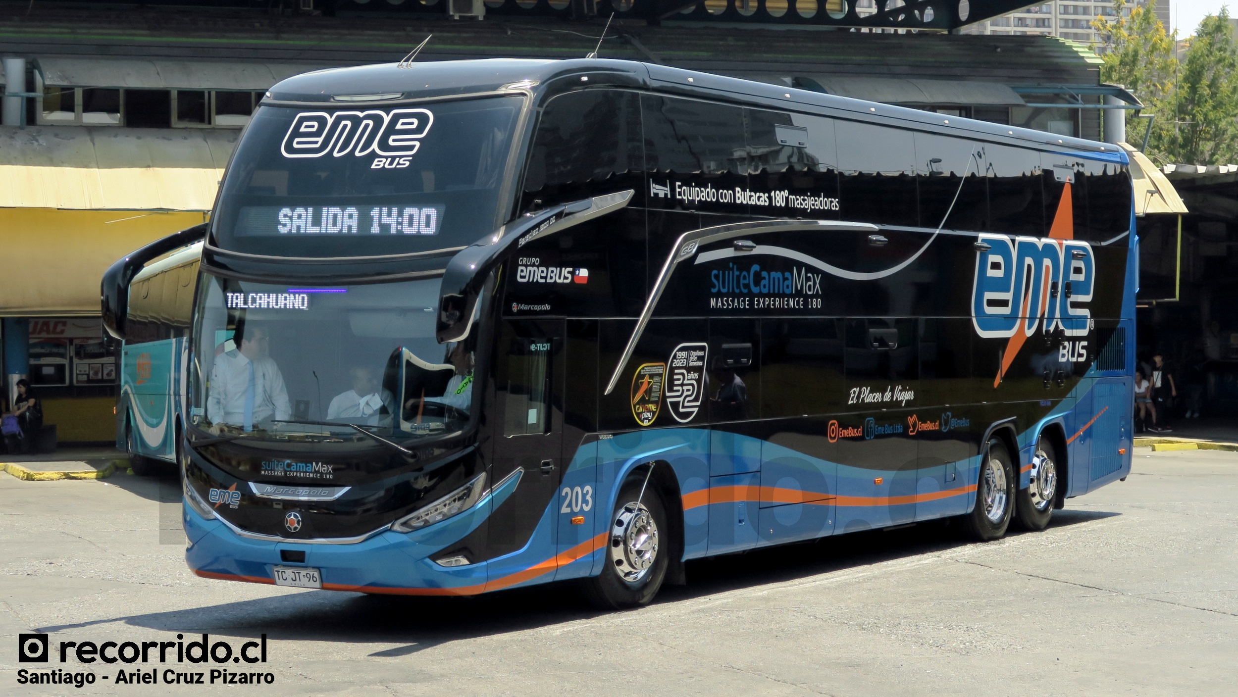 Los nuevos buses Suite Cama de Eme Bus - Recorrido.cl - Blog